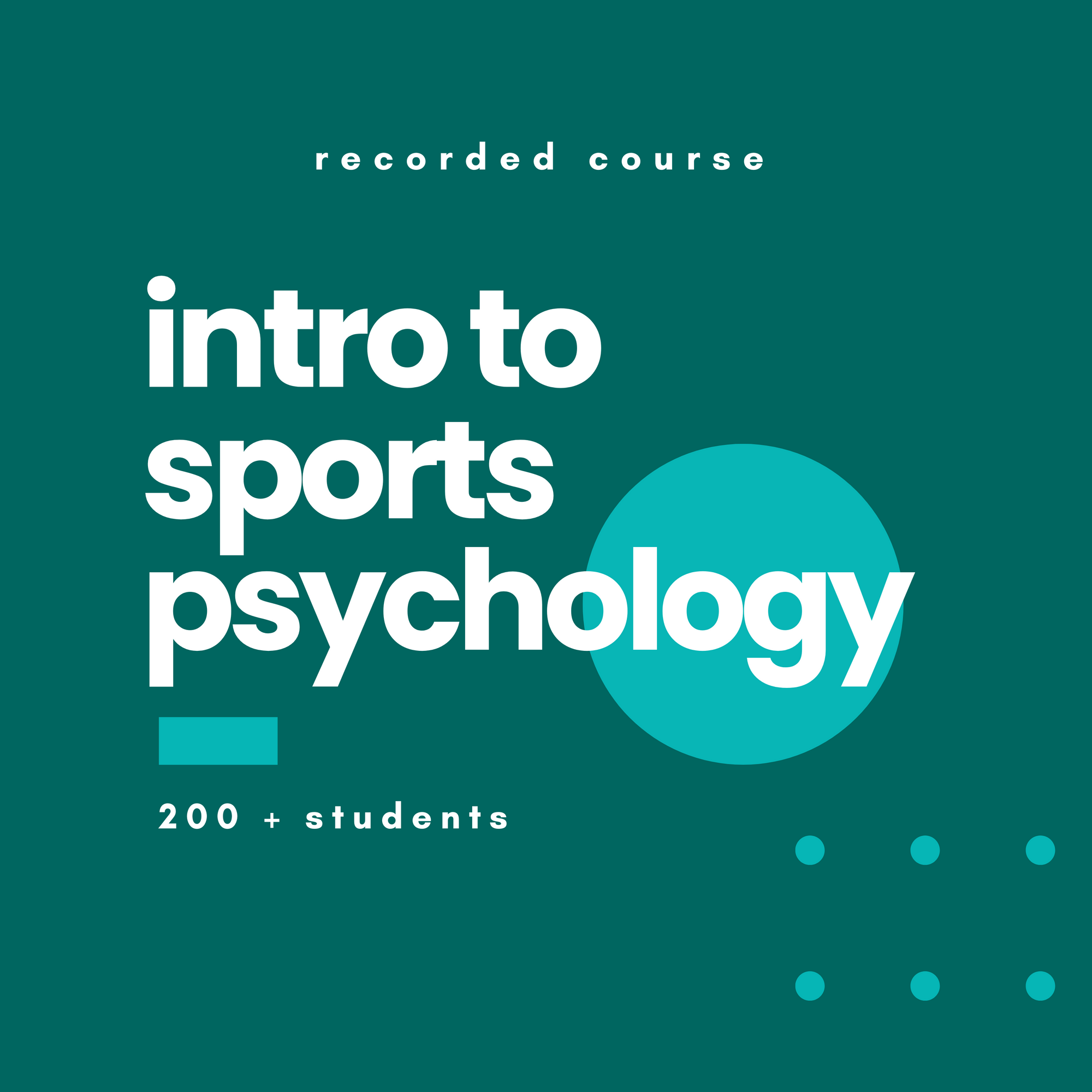 Intro to Sports Psychology Course | Socially Souled | Psychology
